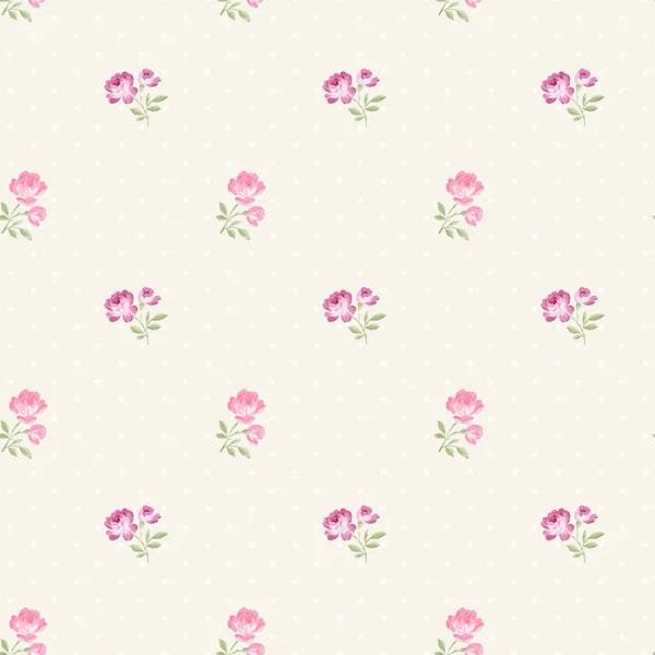 Papel de Parede Alice Poá Florido LL00350 Alice LL00350 | MadeiraMadeira