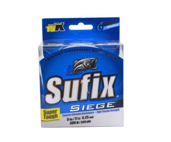 Linha Pesca Sufix Siege - 300 metros - 0,30 mm | MadeiraMadeira