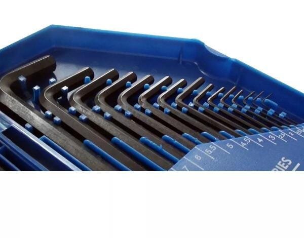 Jogo De Chaves Allen Em Milímetros E Polegadas 30 Peças | MadeiraMadeira