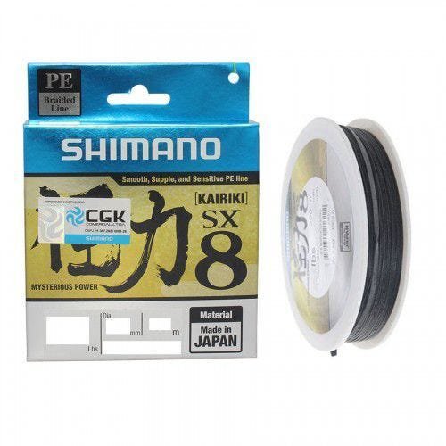 Linha Multifilamento Shimano Kairiki Pe 40lb 150m 18,1kg Cor Cinza | MadeiraMadeira