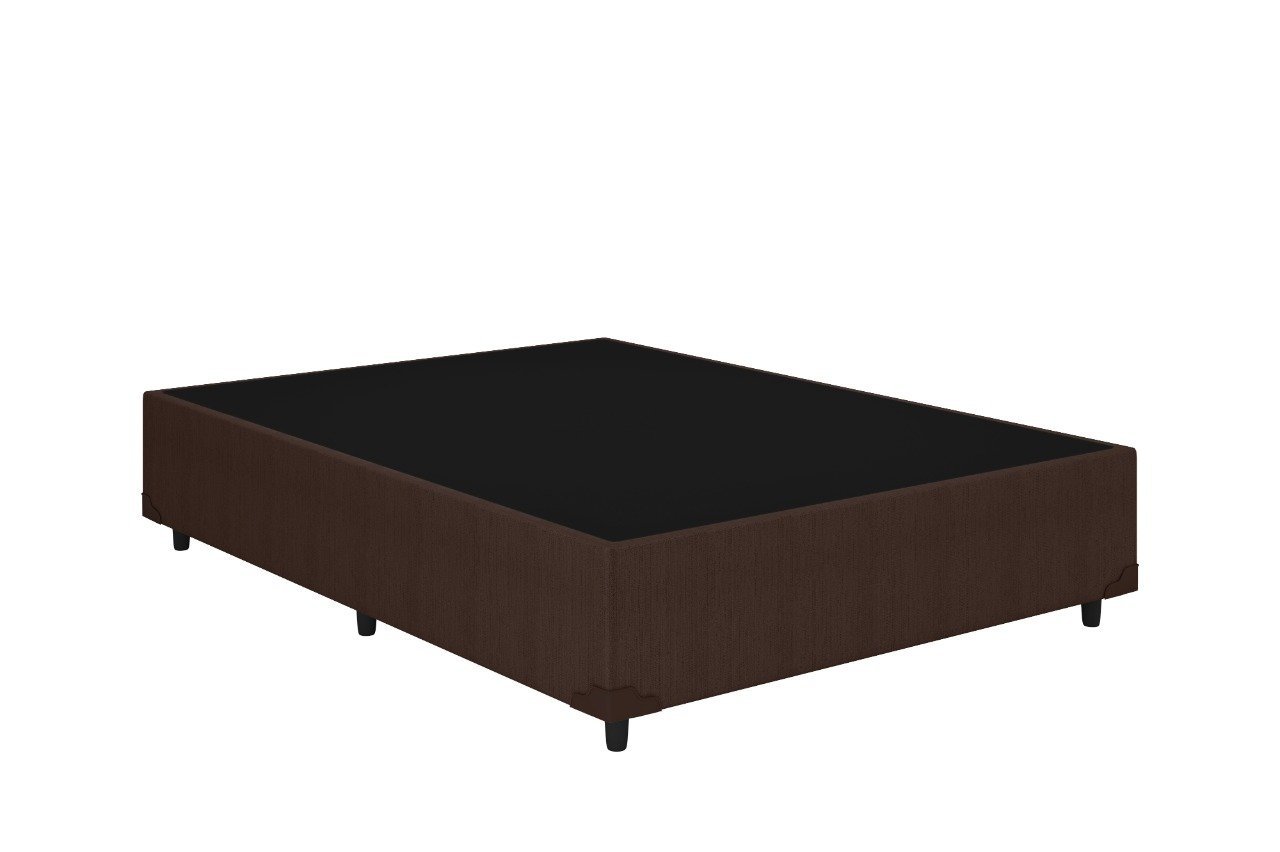 Base Box Casal 138x188 Marrom Anjos | MadeiraMadeira
