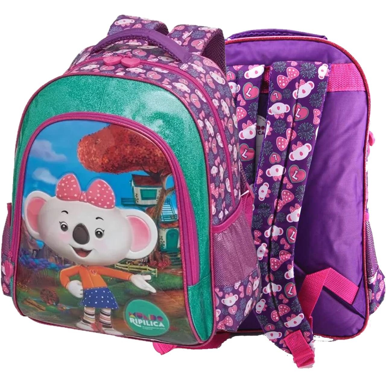 Mochila Escolar de Costas Lilica Ripilica Mundo - Pacific Mundo ...