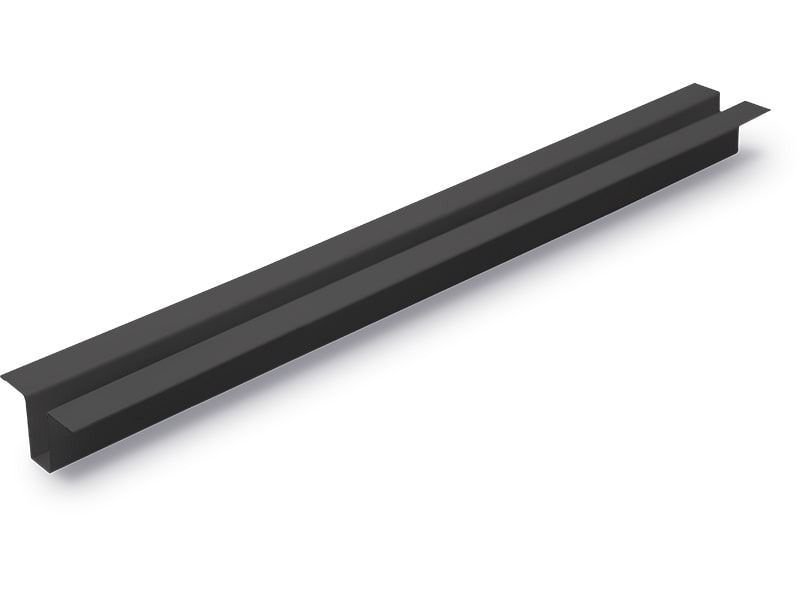 Kit 15 Un - Perfil Cartola 3000 Mm - 15 X 25 X 11 X 25 X 15 - Preto ...