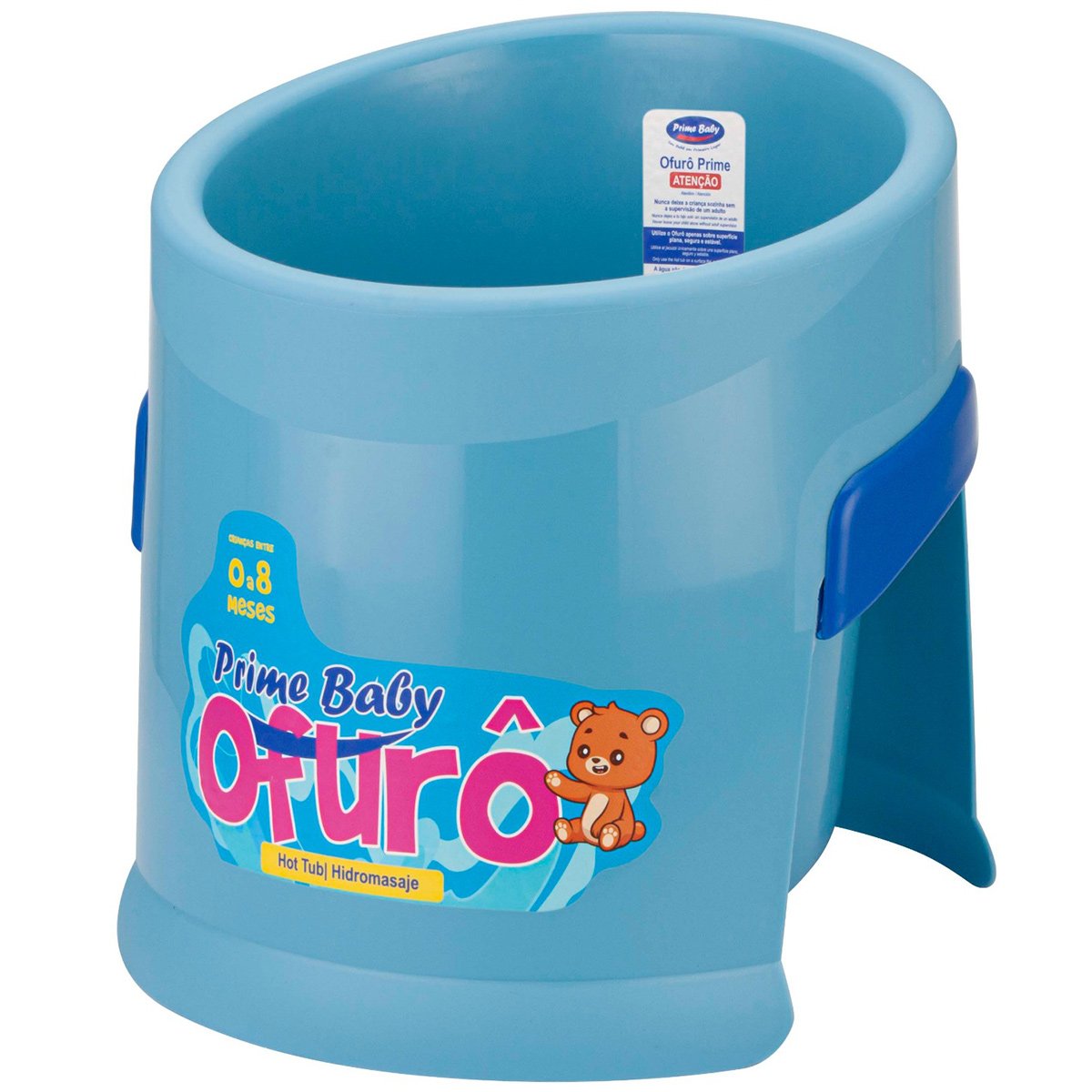 Banheira Banho Infantil Ofurô para Bebê 0 a 8 Meses Ergonômico com ...