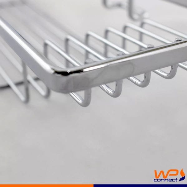 Prateleira Porta Shampoo e Sabonete Fixação Ventosa - Cromado ...