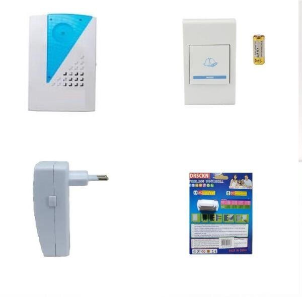 Campainha Residencial Wireless sem Fio Resistente Aguá | MadeiraMadeira