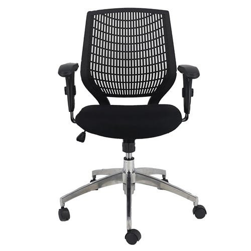 Cadeira Executiva Ergonômica Base Giratória Alumínio Delli | MadeiraMadeira