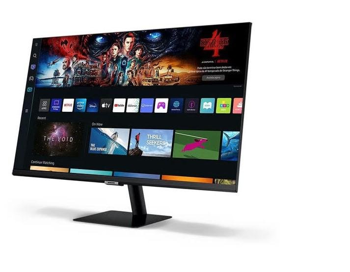 Monitor Samsung SMART 27" FHD Plataforma Tizen TAP View USB HDMI ...