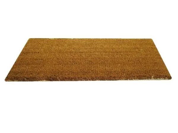 Tapete Capacho Fibra de Coco Liso 100x50cm | MadeiraMadeira