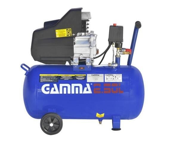 Compressor de Ar 220V 2HP 50L GAMMA | MadeiraMadeira