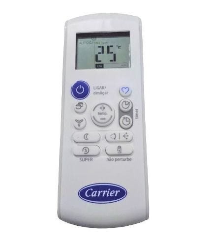 Controle Remoto Ar-Condicionado Carrier Rg57B/Bge Original | MadeiraMadeira