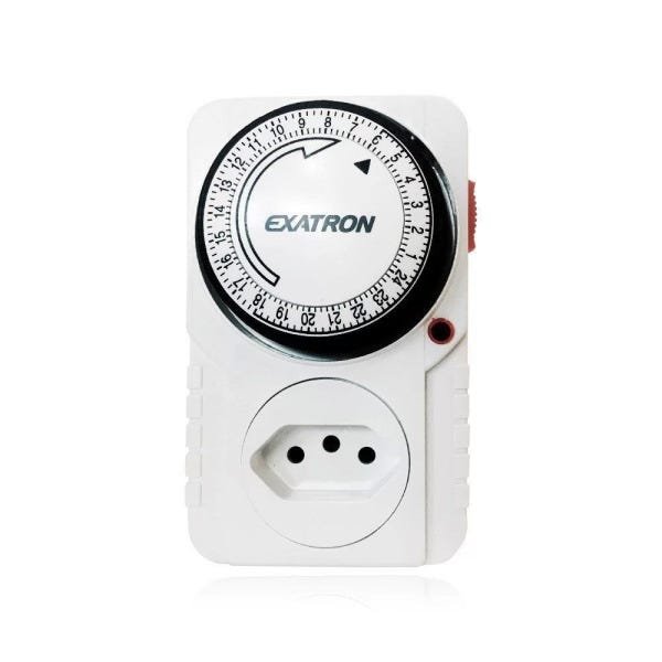Timer Analógico Temporizador Exatron Bivolt Automático TMA0BC ...