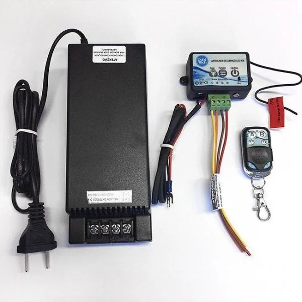 Central de Comando com modo Audio Light Tech 10A/120W | MadeiraMadeira