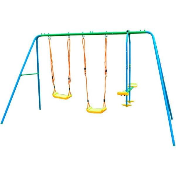 Balanço Playground Com 2 Balanços Vai E Vem Balanco Brink | MadeiraMadeira