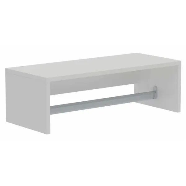 Cabideiro Multiuso Aéreo Egito Branco - Lyam Decor | MadeiraMadeira