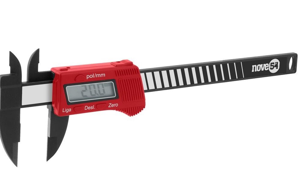 Paquimetro Digital 150mm Fibra Nove54 | MadeiraMadeira