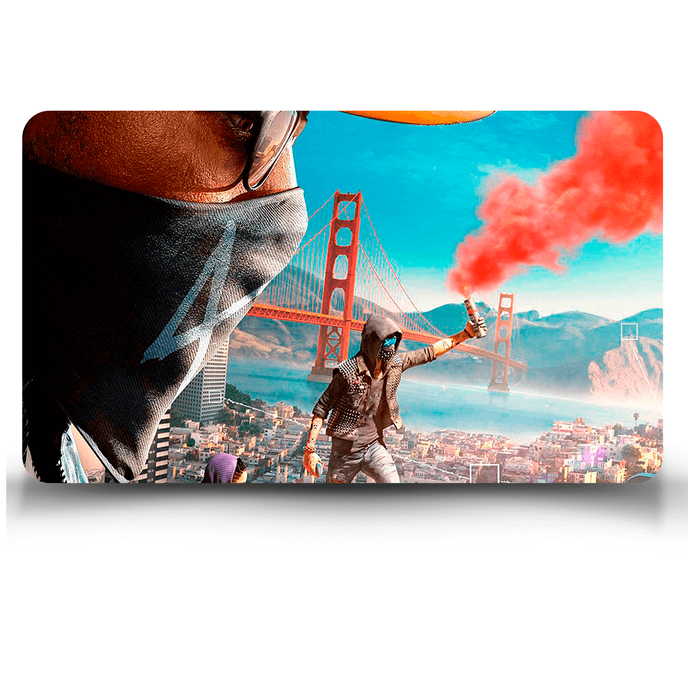 Mouse Pad Gamer Watch Dogs 2 Mascara DedSec Império da Impressão ...