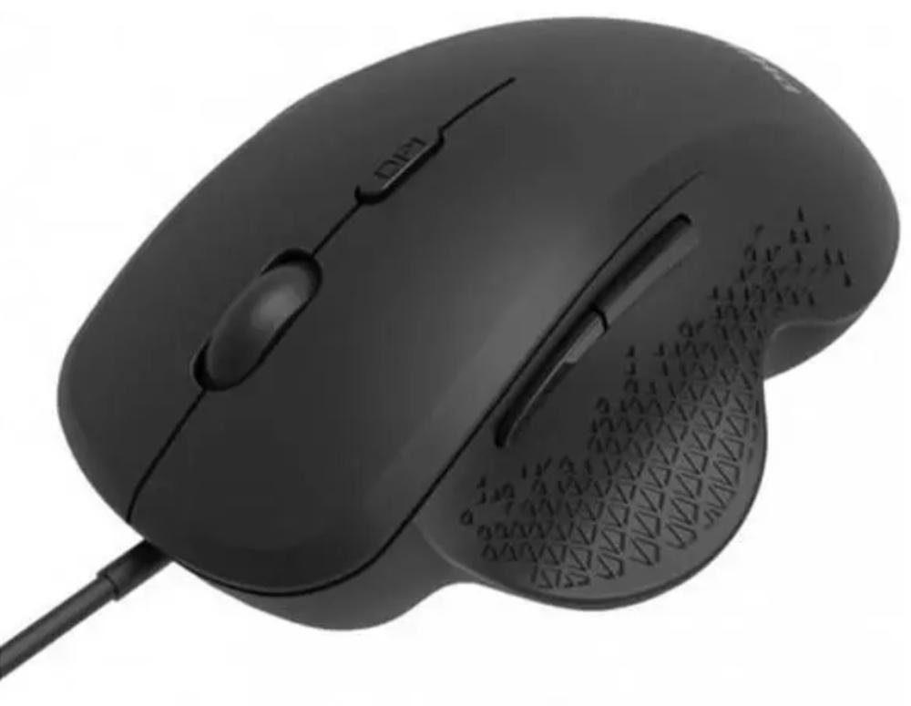 Mouse Óptico Com Cabo USB 6 Botões 3200dpi Philips M444 / SPK7444 | MadeiraMadeira