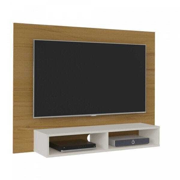 Painel para TV até 42 Polegadas 2 Nichos Flash Artely | MadeiraMadeira