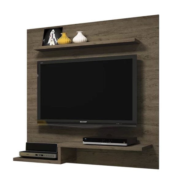 Painel Bancada Suspensa para TV até 50 Polegadas Luna Rijo Madetec ...