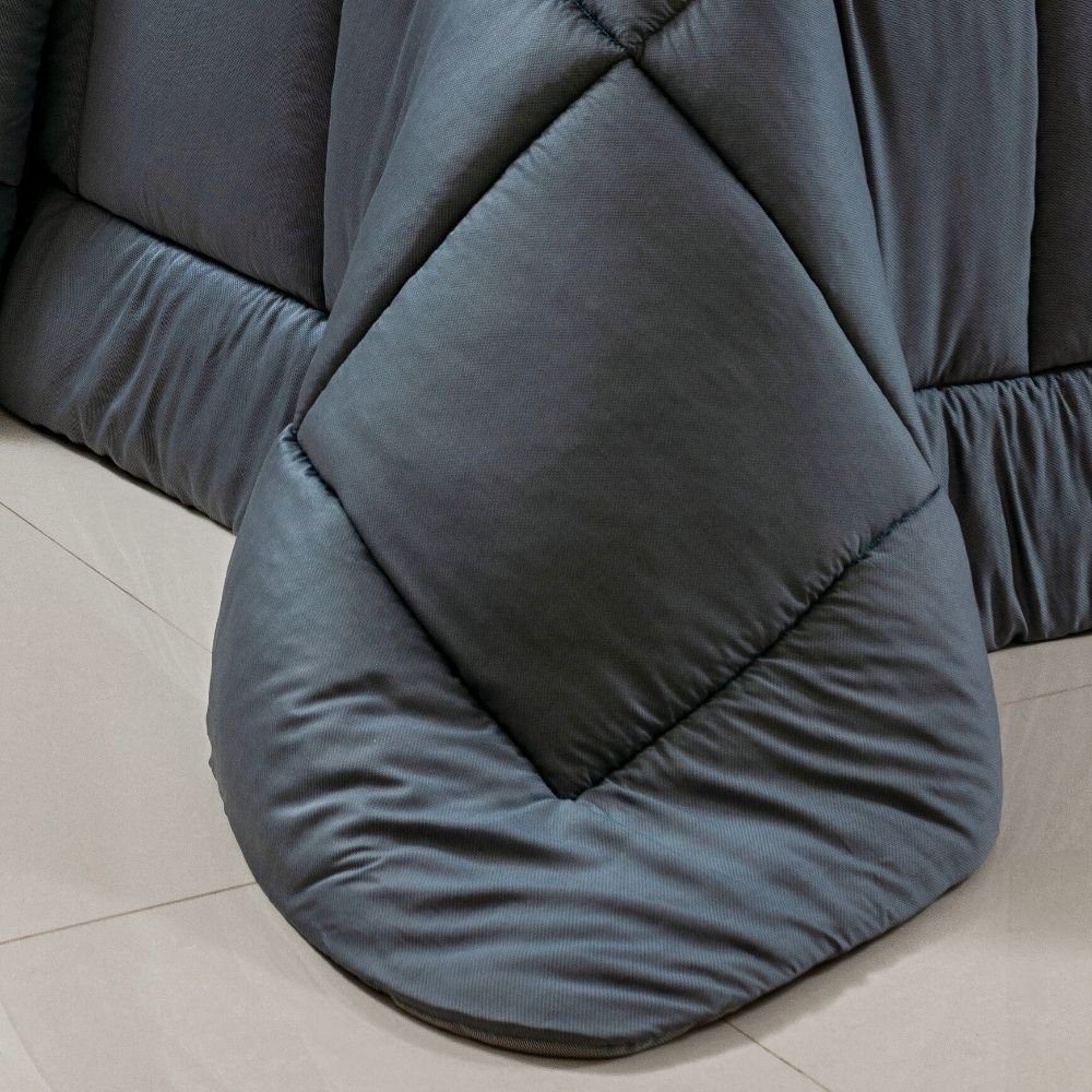 EDREDOM TRULLI PERCAL 400 FIOS FIBRA DE BAMBU - 3 PEÇAS - KING ...