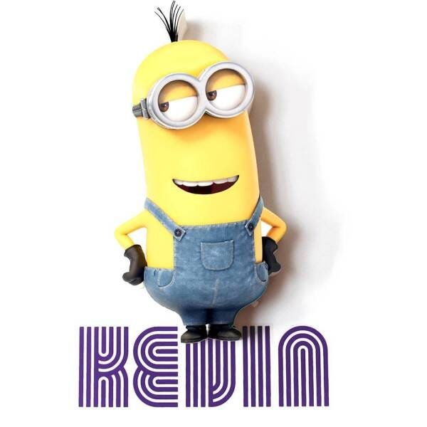 Mini Luminária 3D Light FX Minions Kevin | MadeiraMadeira