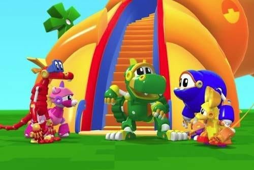 Painel de Festa Animal Mecanimais #02 - 180x120 | MadeiraMadeira