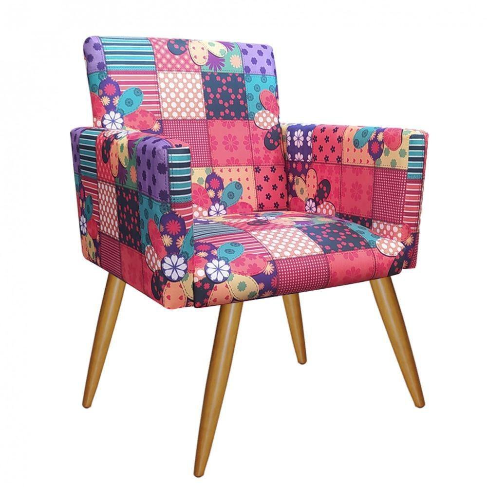 Poltrona Nina Patchwork | MadeiraMadeira