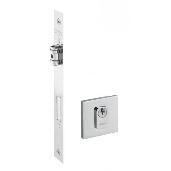 Fechadura Pado Rolete RQ2 464-55 Externa - Cromado | MadeiraMadeira