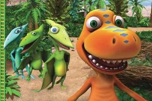 Painel de Festa Dinotrem #03 - 120x80 | MadeiraMadeira