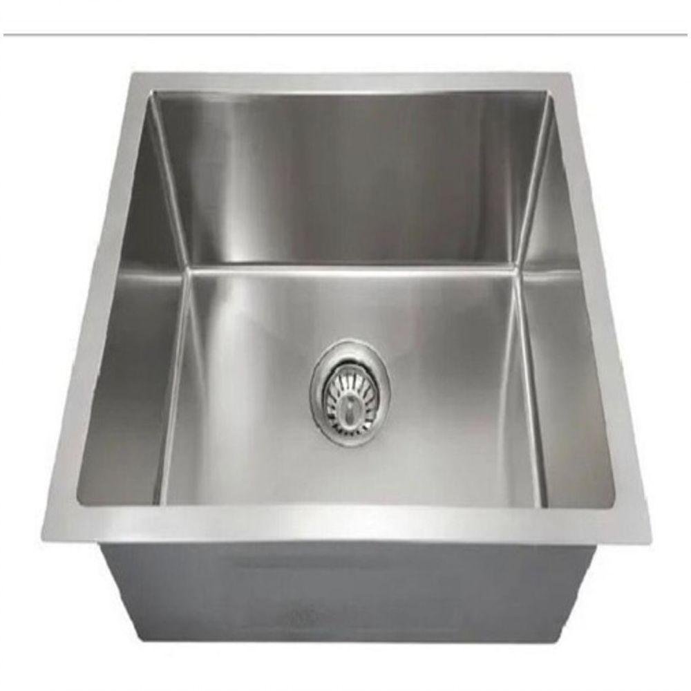 Cuba de Inox 40x40 Sobrepor Ou Embutir Na Pia Gourmet | MadeiraMadeira