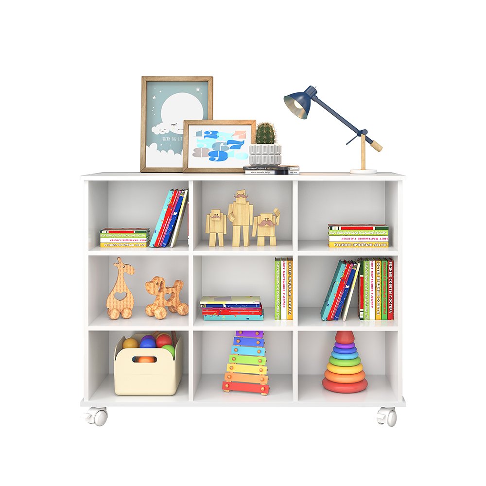 Nicho Organizador Maia Branco - Mercado dos Móveis | MadeiraMadeira