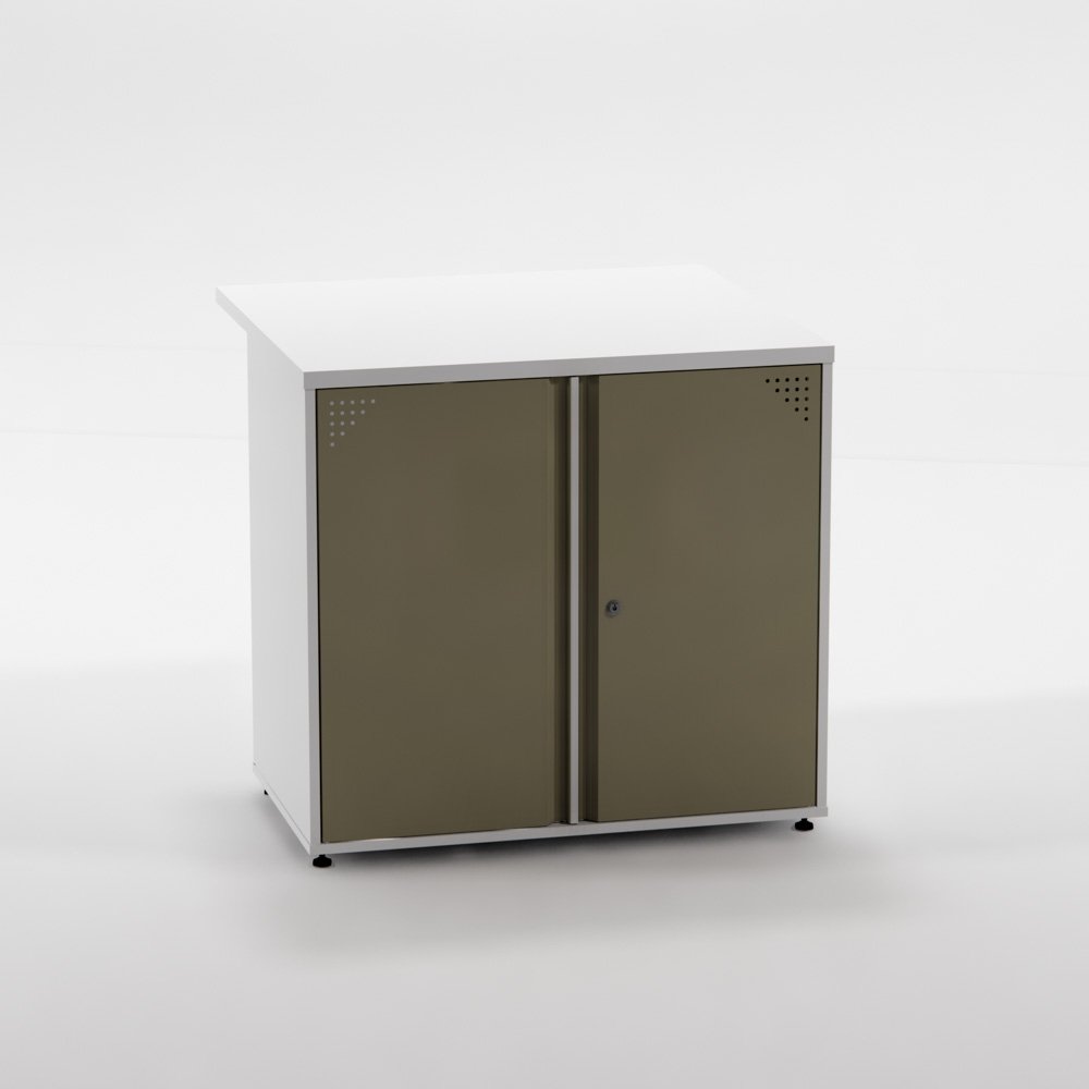 ARMÁRIO BAIXO COM TAMPO EXTENSOR 74X70 CM ARETTO PANDIN | MadeiraMadeira