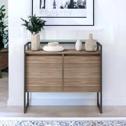 Aparador Compacto Metalic Affara | MadeiraMadeira