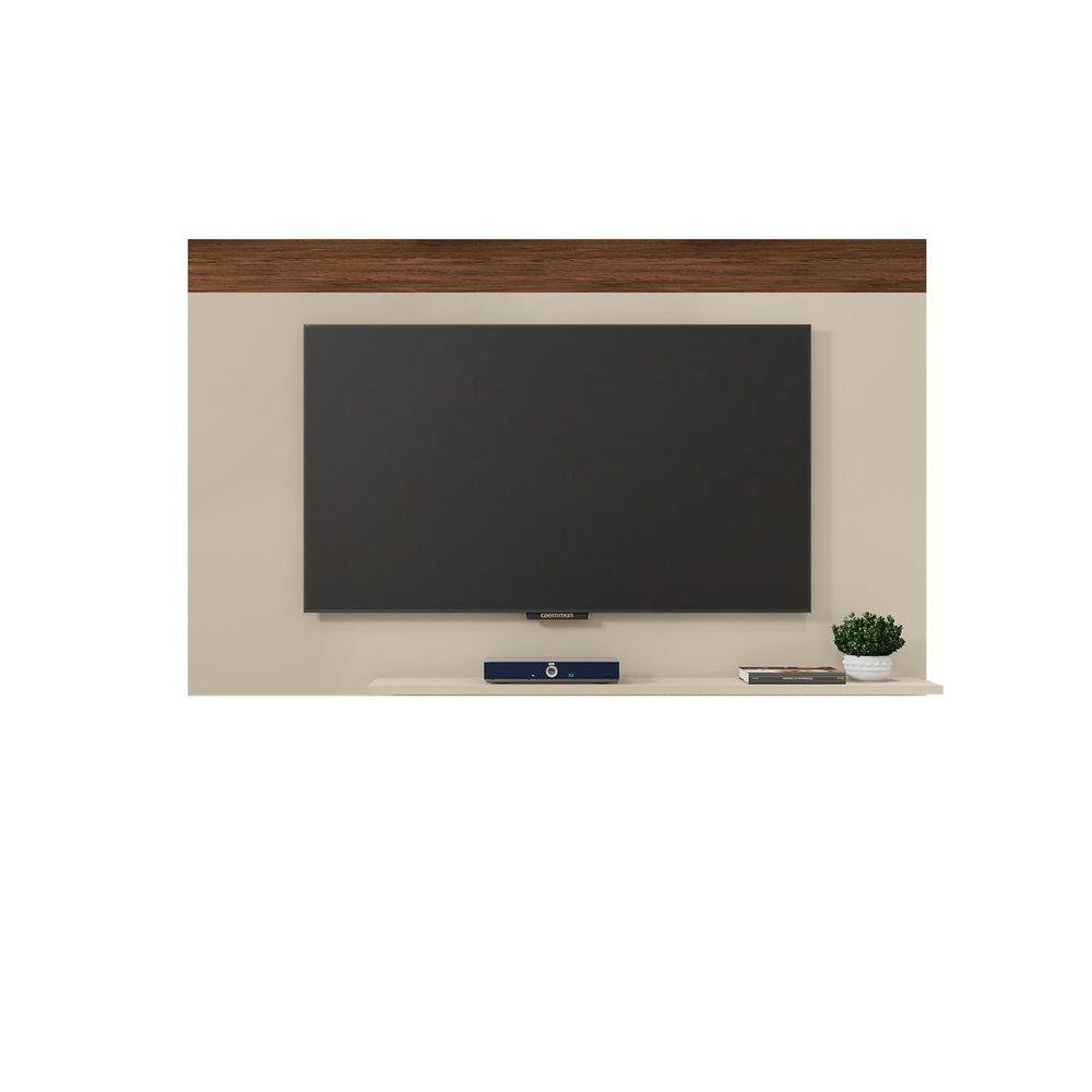 Painel Malha Para Tv Até 75 Polegadas Off White Havana | MadeiraMadeira