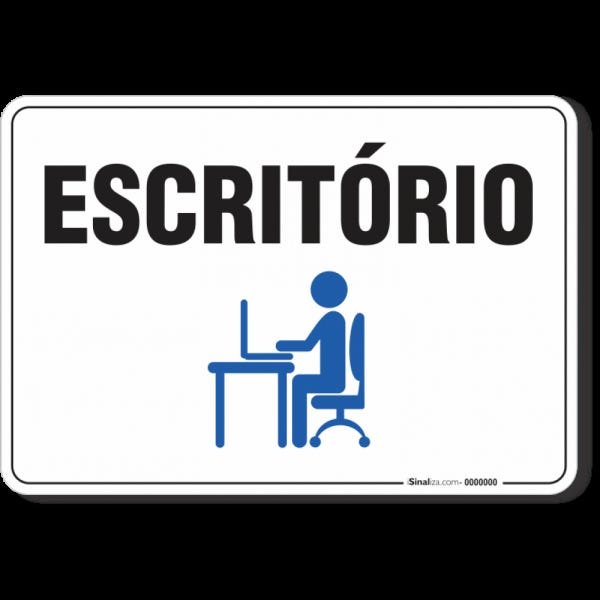 PLACA ORGANIZAÇÃO PLACA ESCRITÓRIO | MadeiraMadeira