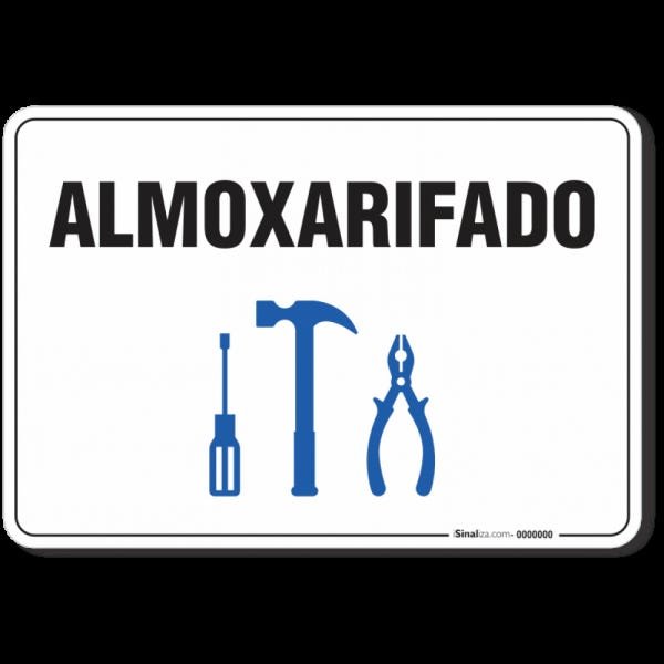 PLACA ORGANIZAÇÃO PLACA ALMOXARIFADO | MadeiraMadeira