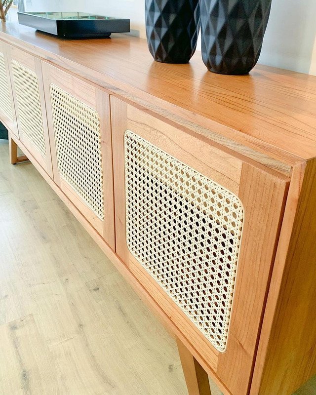 Buffet para Sala de Jantar com Telinha 4 Portas 2,0m - Viena - Decora ...