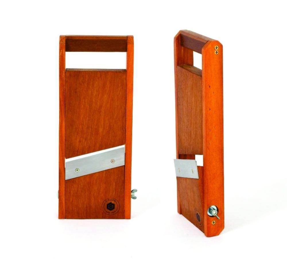 Cortador Fatiador De Legumes Regulável Madeira Mandolin | MadeiraMadeira