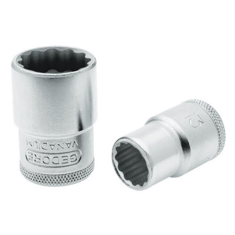 Soquete Estriado Curto 11mm Enc. de 1/2" - Gedore 015102 | MadeiraMadeira