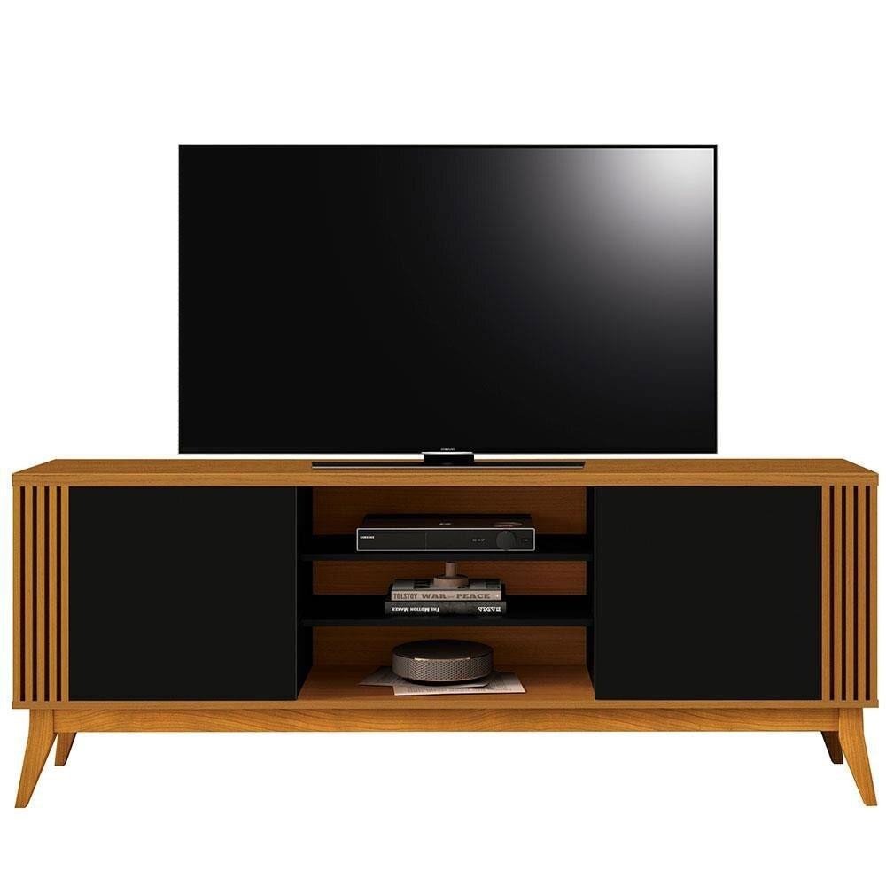 Rack com Painel EDN Legacy com 2 Portas, ideal para TV de até 60 | MadeiraMadeira