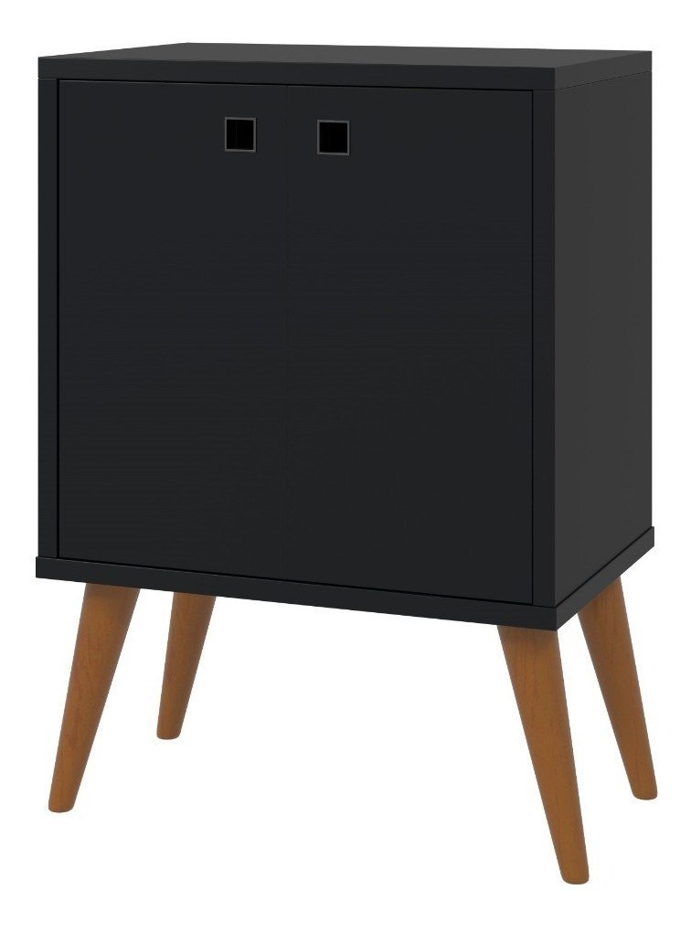 Buffet Preto Para Sala Moderno Redecore Buffet 2 portas multiuso ...