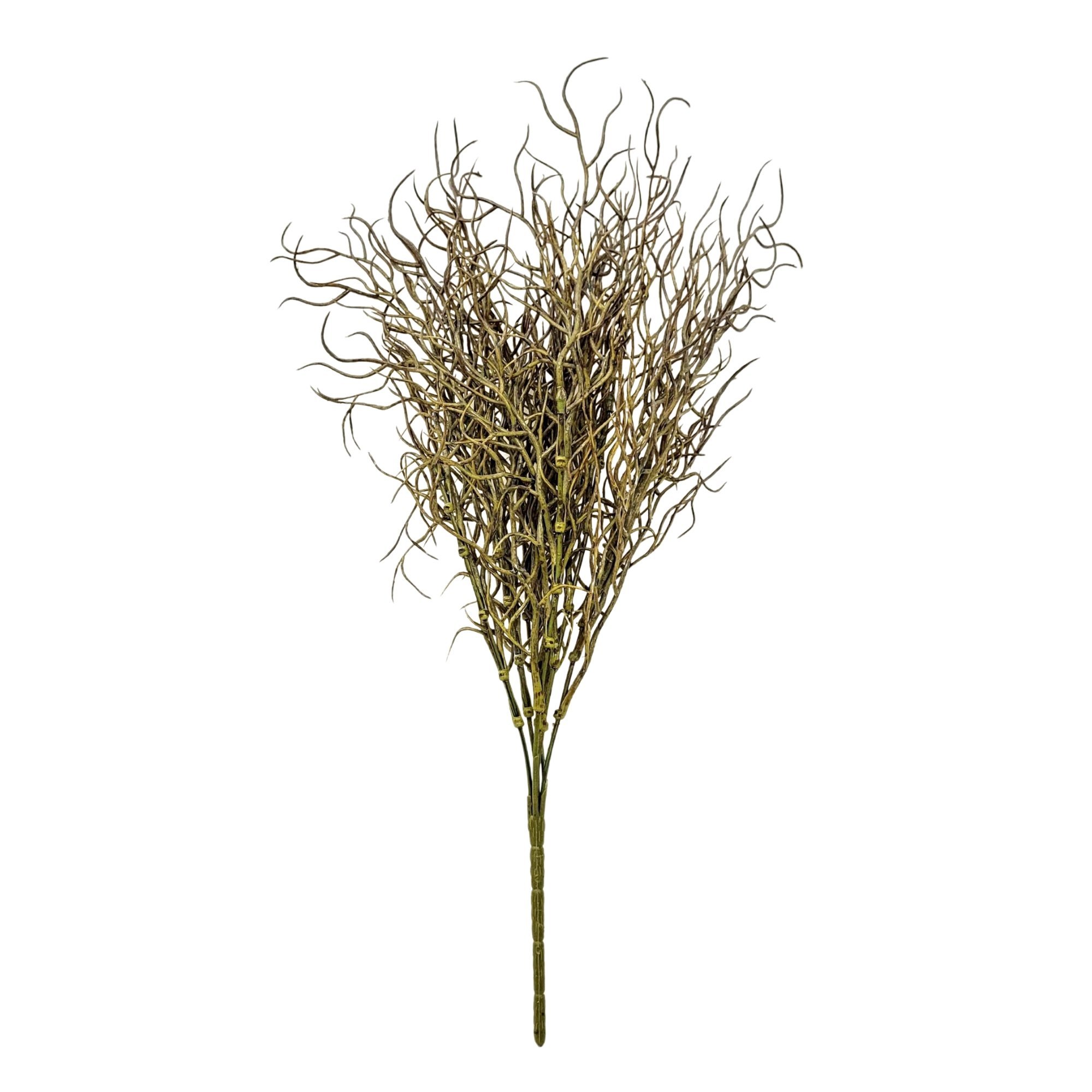 Planta Artificial Capim Com Raiz Marrom 42x15cm Vime | MadeiraMadeira