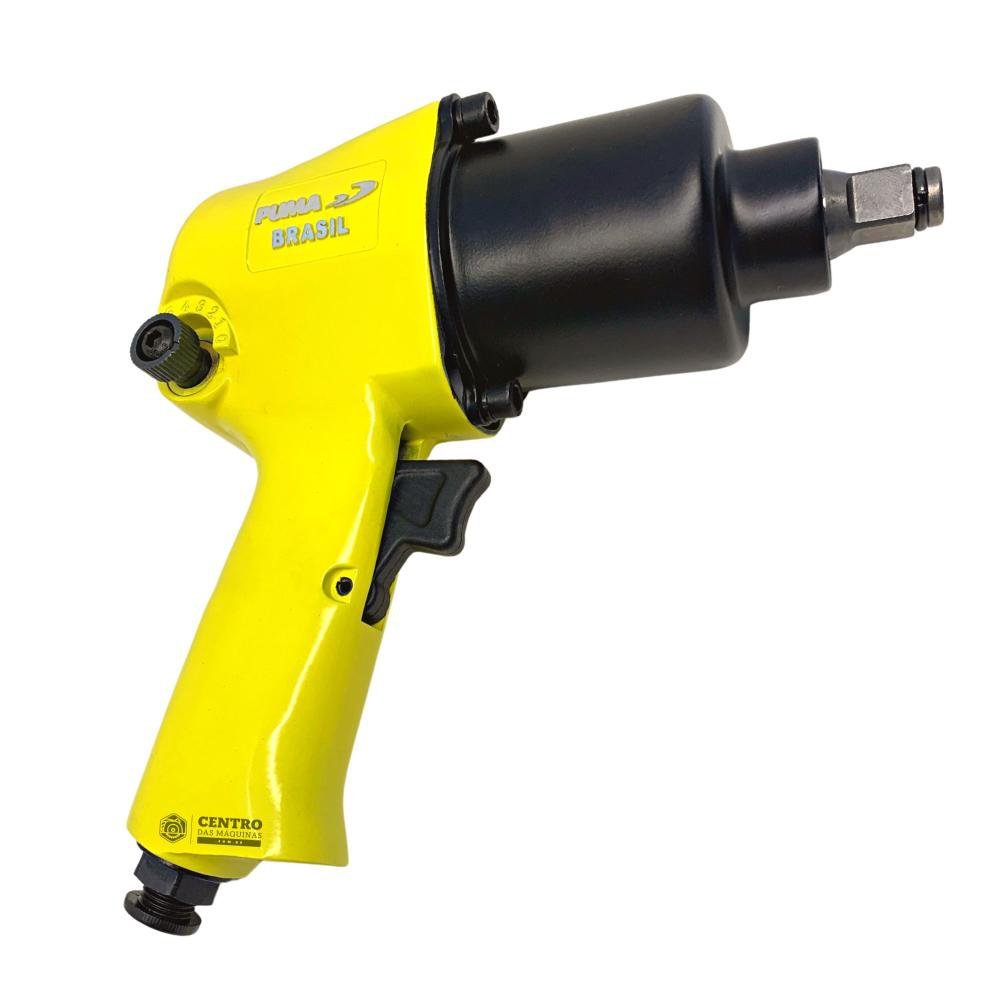 Pistola Pneumática de Impacto Puma AT281016 Para Oficinas Mecânicas Com ...