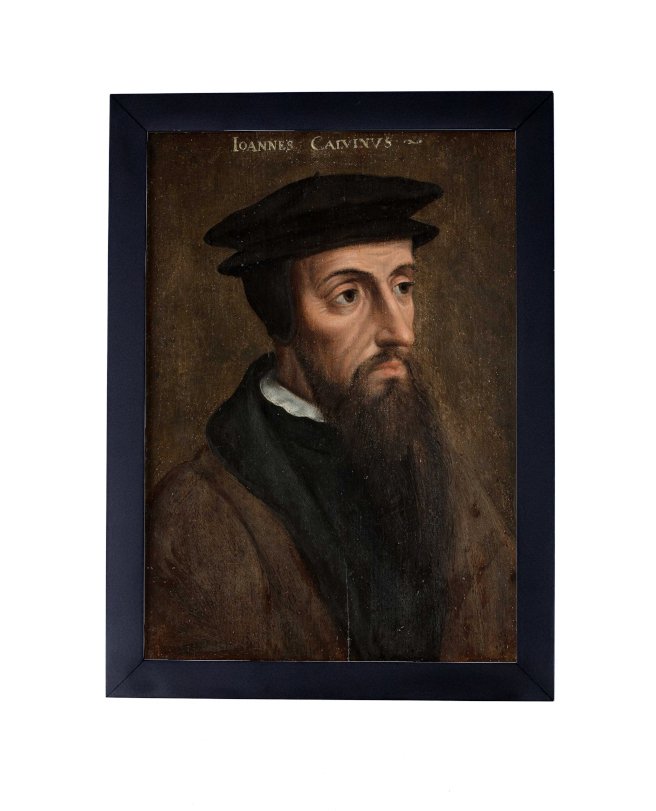 Quadro 24x33 Protestante Calvinismo Joao Calvino P8724 | MadeiraMadeira