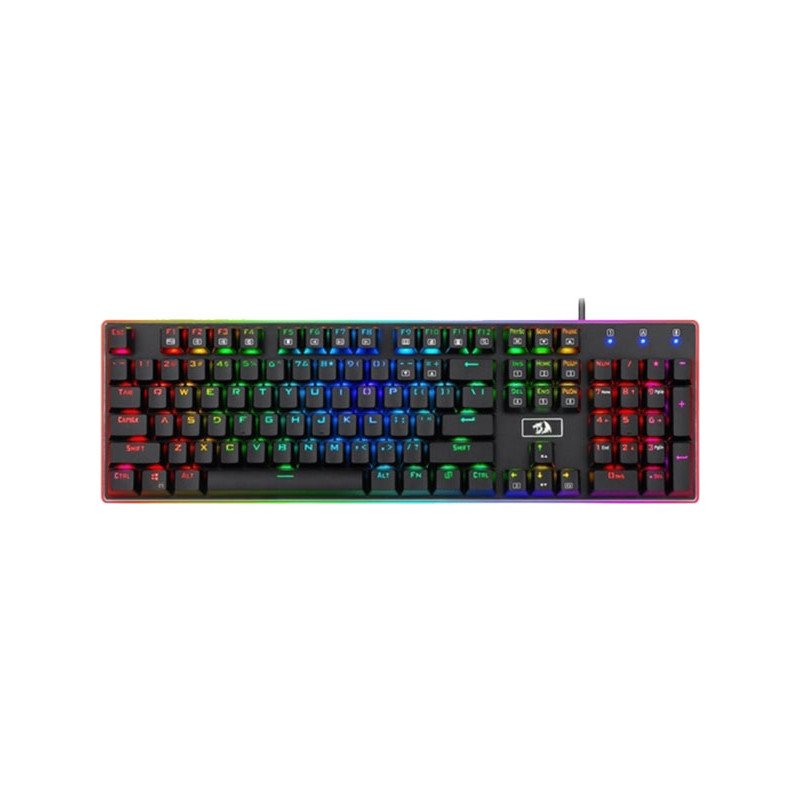 Teclado Gaming Redragon Ratri K595-RGB - Preto (Ingles com Fio) | MadeiraMadeira