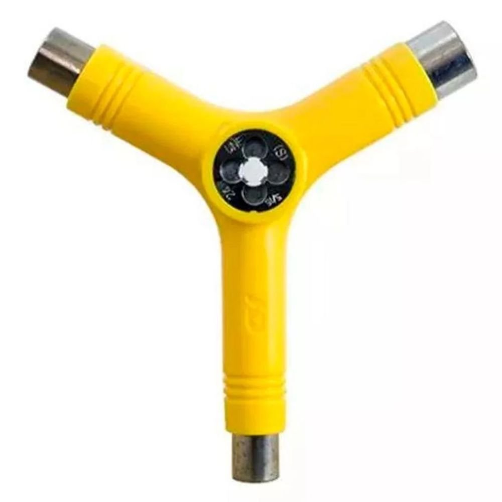 Chave Y Para Skate Hondar Cossinete Amarela | MadeiraMadeira