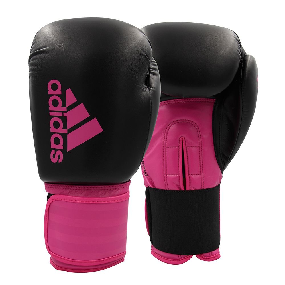 Luva de Boxe Adidas Hybrid 100 Dynamic Fit Shock Pink/Preta ...