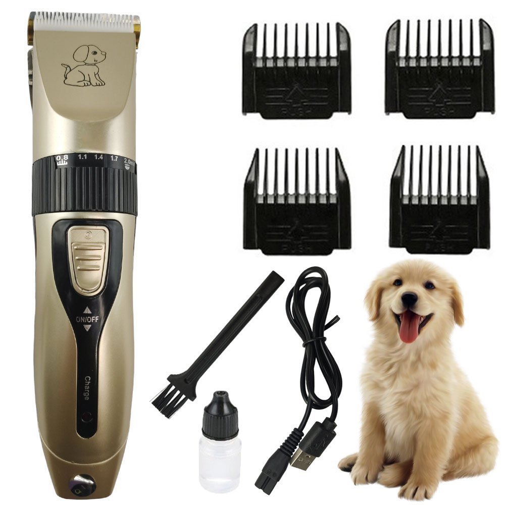 Maquina Tosa Cachorro Caes Pet Sem Fio Profissional Aparador Pelos Usb ...