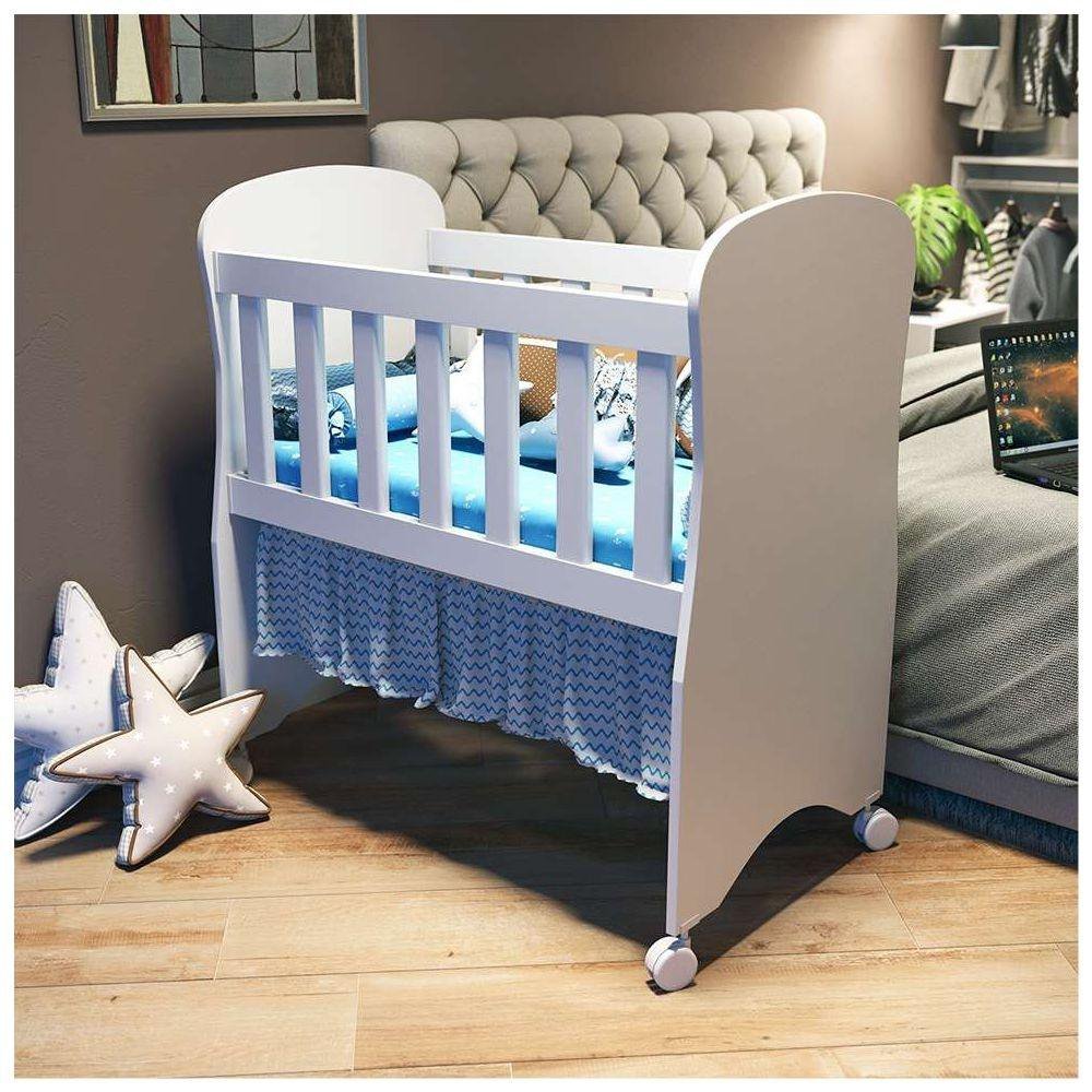 Mini Berço Moisés com Colchão Peroba | MadeiraMadeira